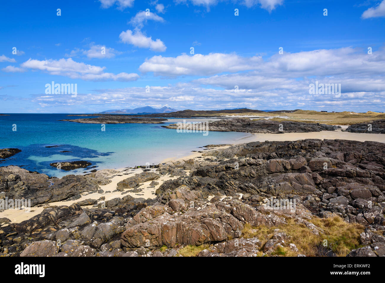 Sanna beaches, Ardnamurchan Peninsula, Lochaber, Highlands, Scotland ...
