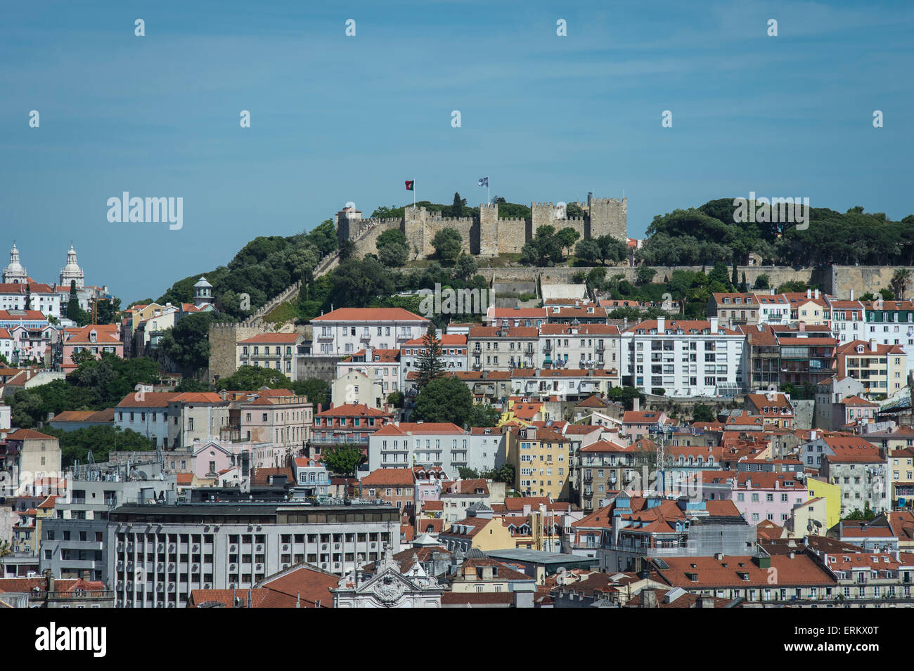 Castelo de sao jorge view hi-res stock photography and images - Alamy