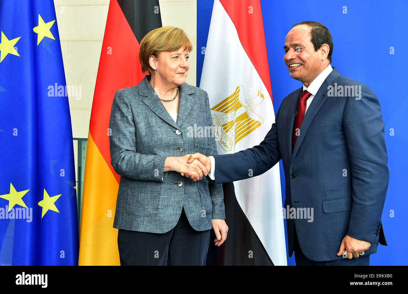 Berlin, Berlin, Germany. 3rd June, 2015. German Chancellor Angela ...