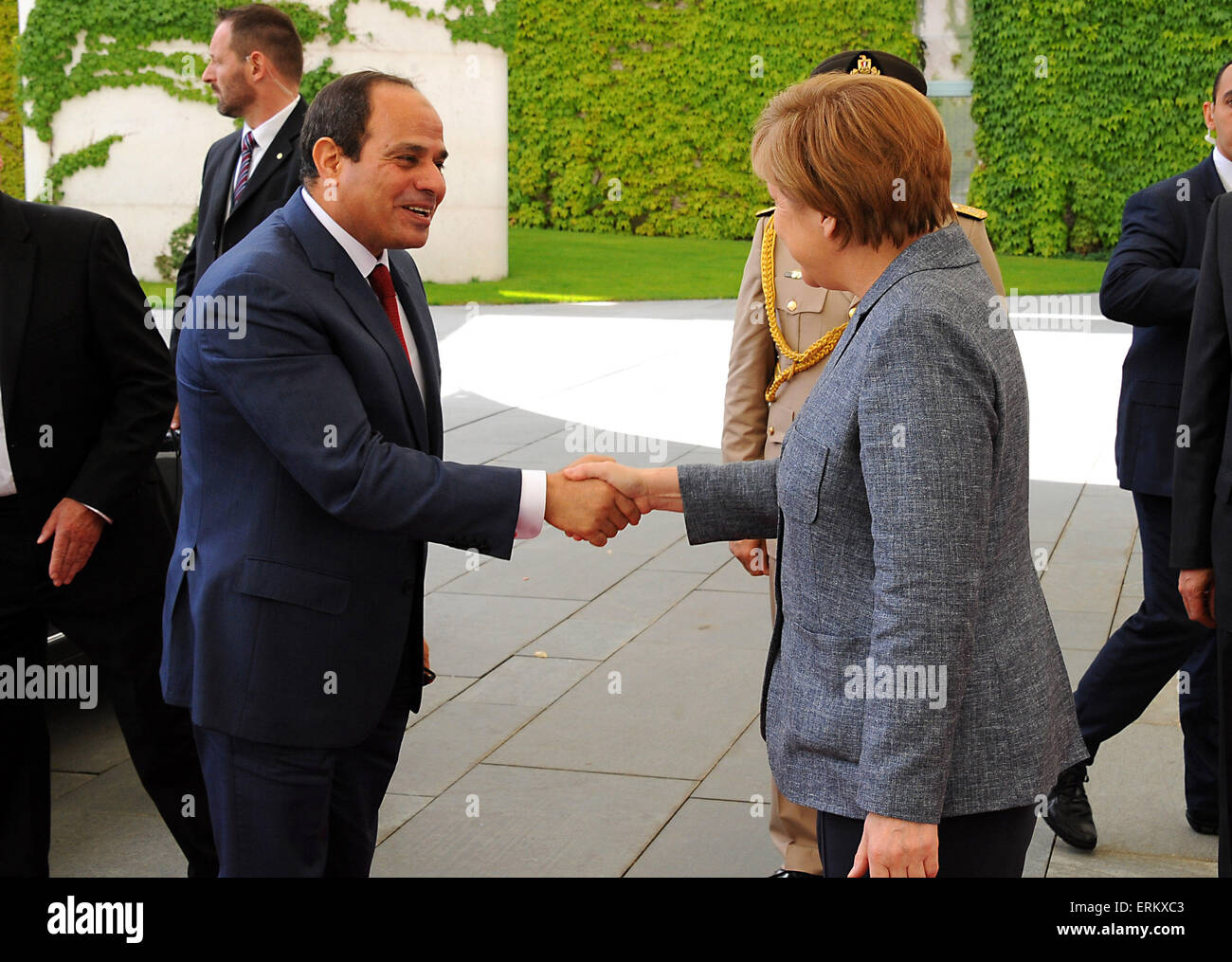 Berlin, Berlin, Germany. 3rd June, 2015. German Chancellor Angela ...