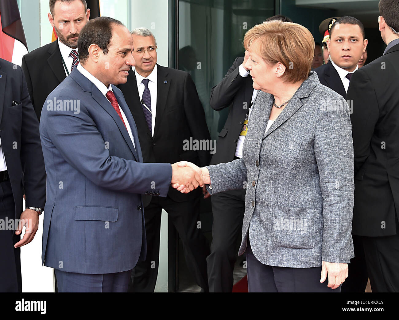 Berlin, Berlin, Germany. 3rd June, 2015. German Chancellor Angela ...