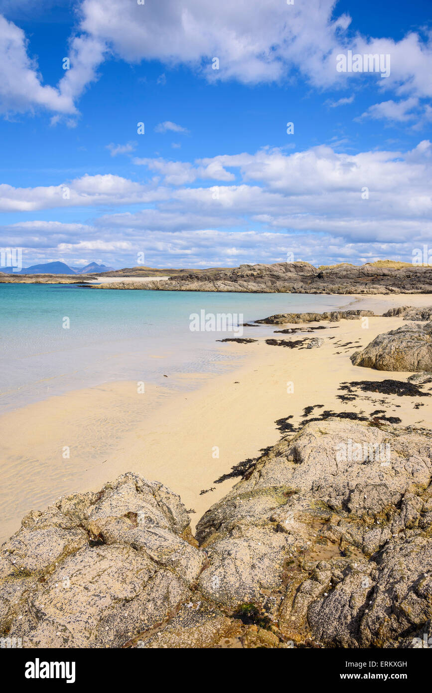 Sanna beaches, Ardnamurchan Peninsula, Lochaber, Highlands, Scotland ...