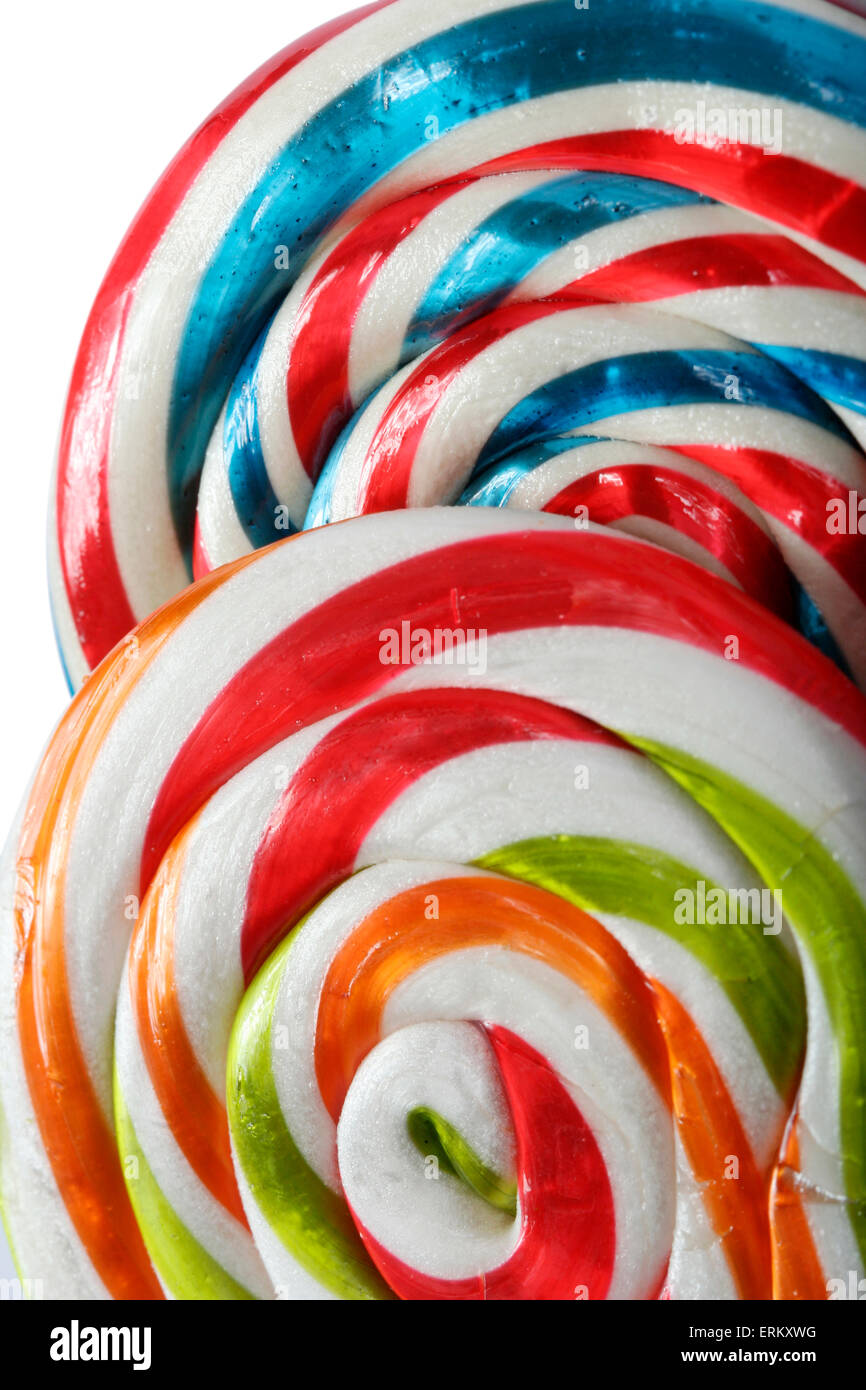 Single multi colored lollipop candy hi-res stock photography and images ...