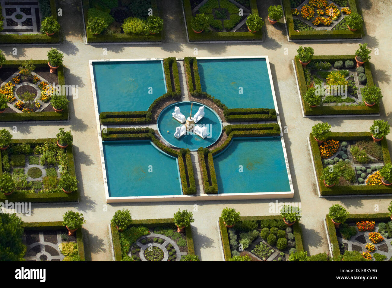 Italian Renaissance Garden, Hamilton Gardens, Hamilton, Waikato, North ...