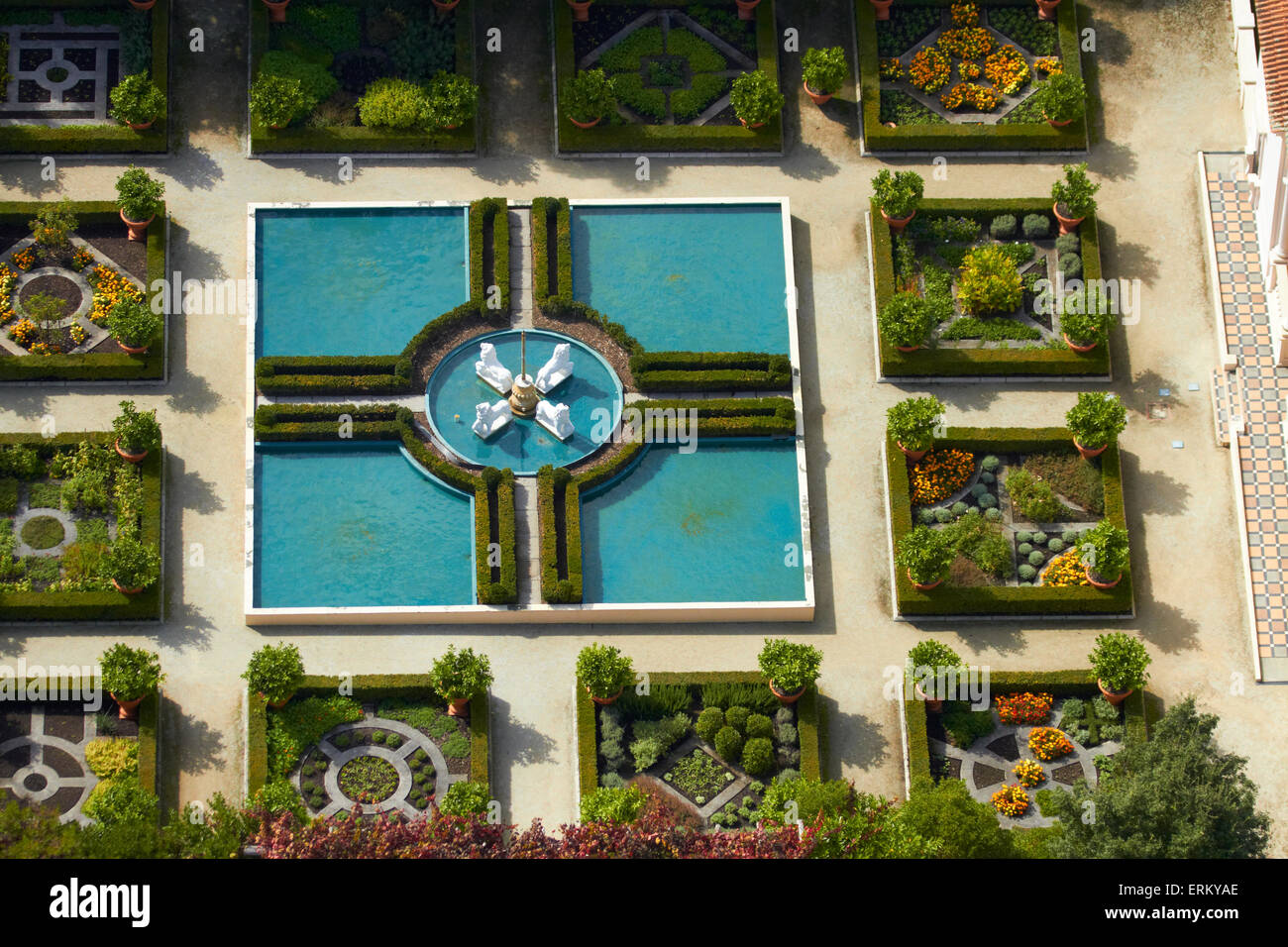 Italian Renaissance Garden, Hamilton Gardens, Hamilton, Waikato, North ...