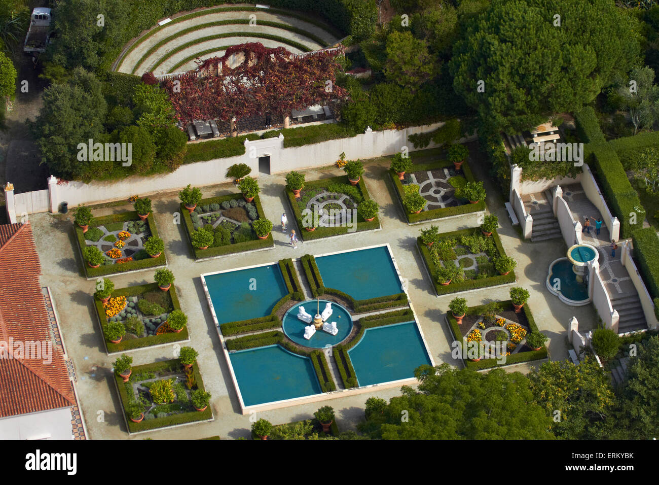 Italian Renaissance Garden, Hamilton Gardens, Hamilton, Waikato, North ...