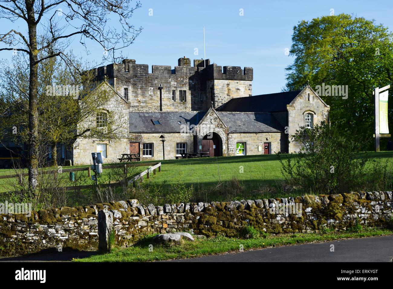 Kielder Castle in Kielder, Northumberland. Originally a hunting lodge ...