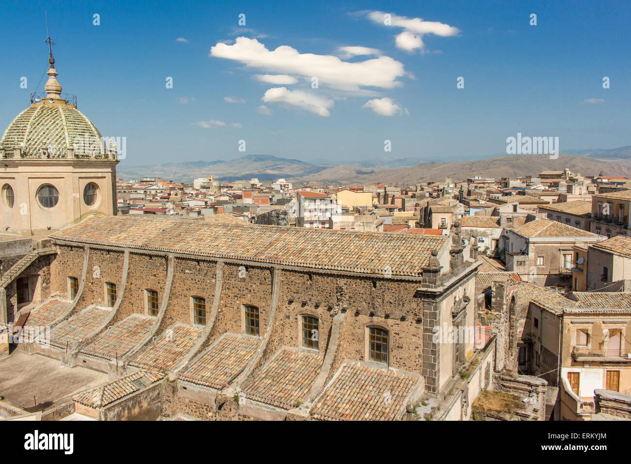 Italian architecture: Church exterior detail Stock Photo - Alamy