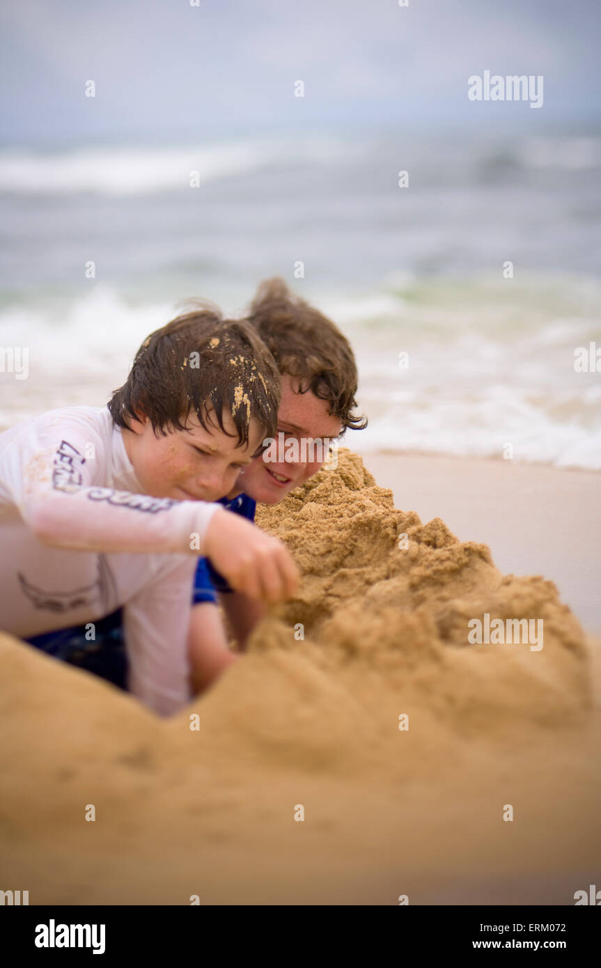 Play in sand hi-res stock photography and images - Alamy