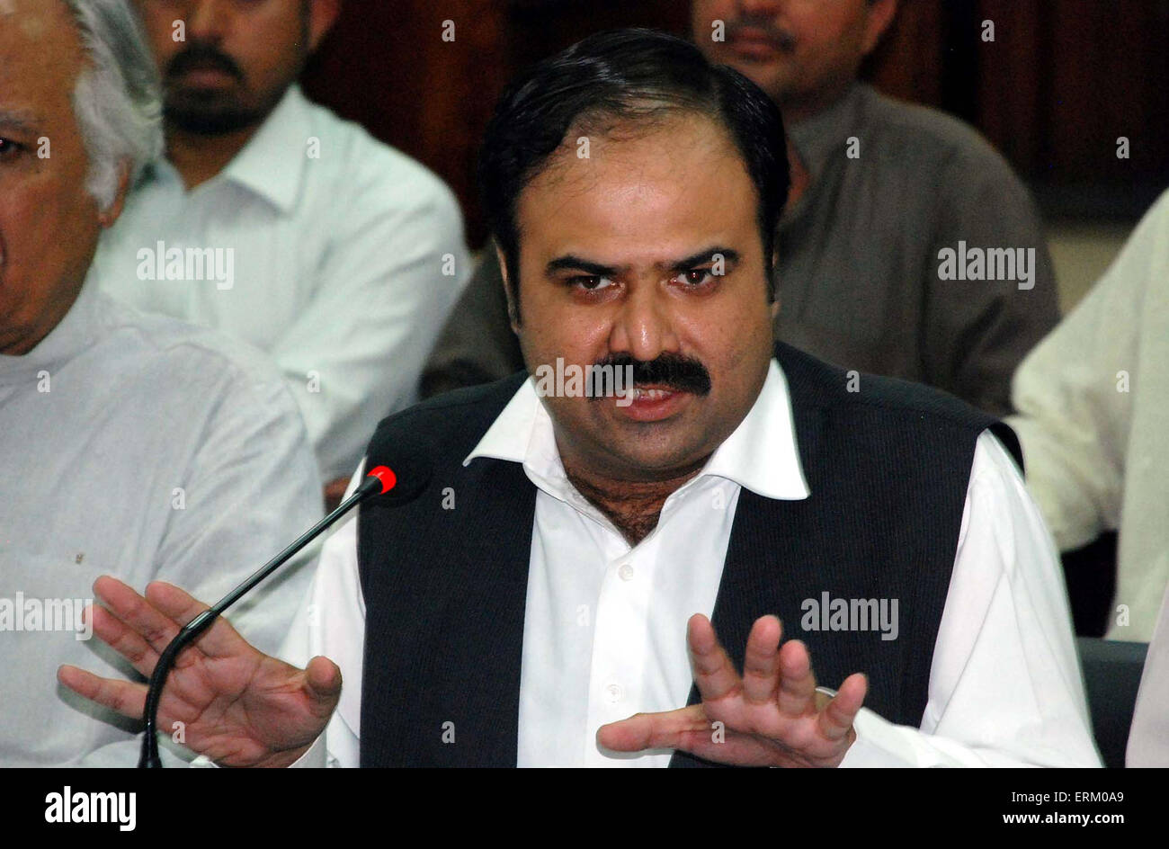 Qaumi watan party hi-res stock photography and images - Alamy