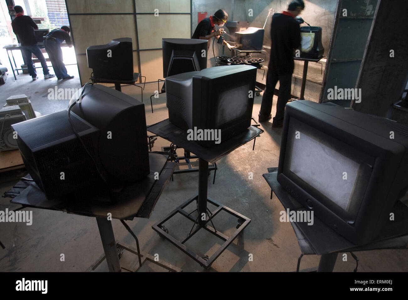Monitor reuse in Penang, Malysia Stock Photo - Alamy