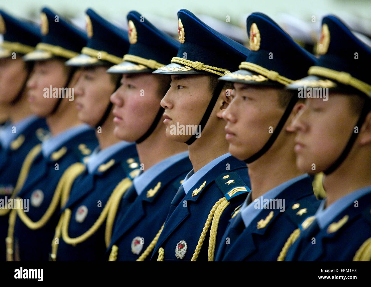 Chinese Honor Guard, Beijing, China Stock Photo - Alamy