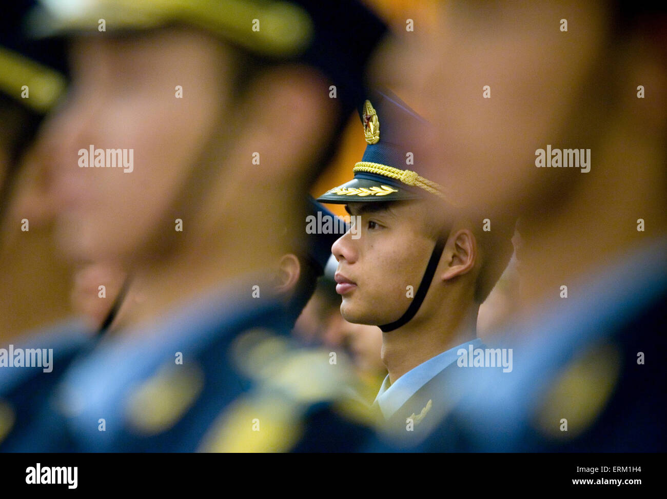 Chinese Honor Guard, Beijing, China Stock Photo - Alamy