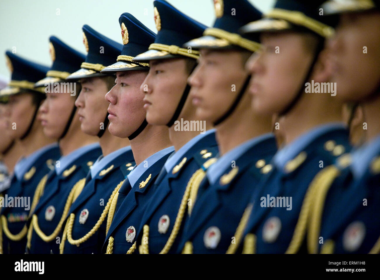 Chinese Honor Guard, Beijing, China Stock Photo - Alamy