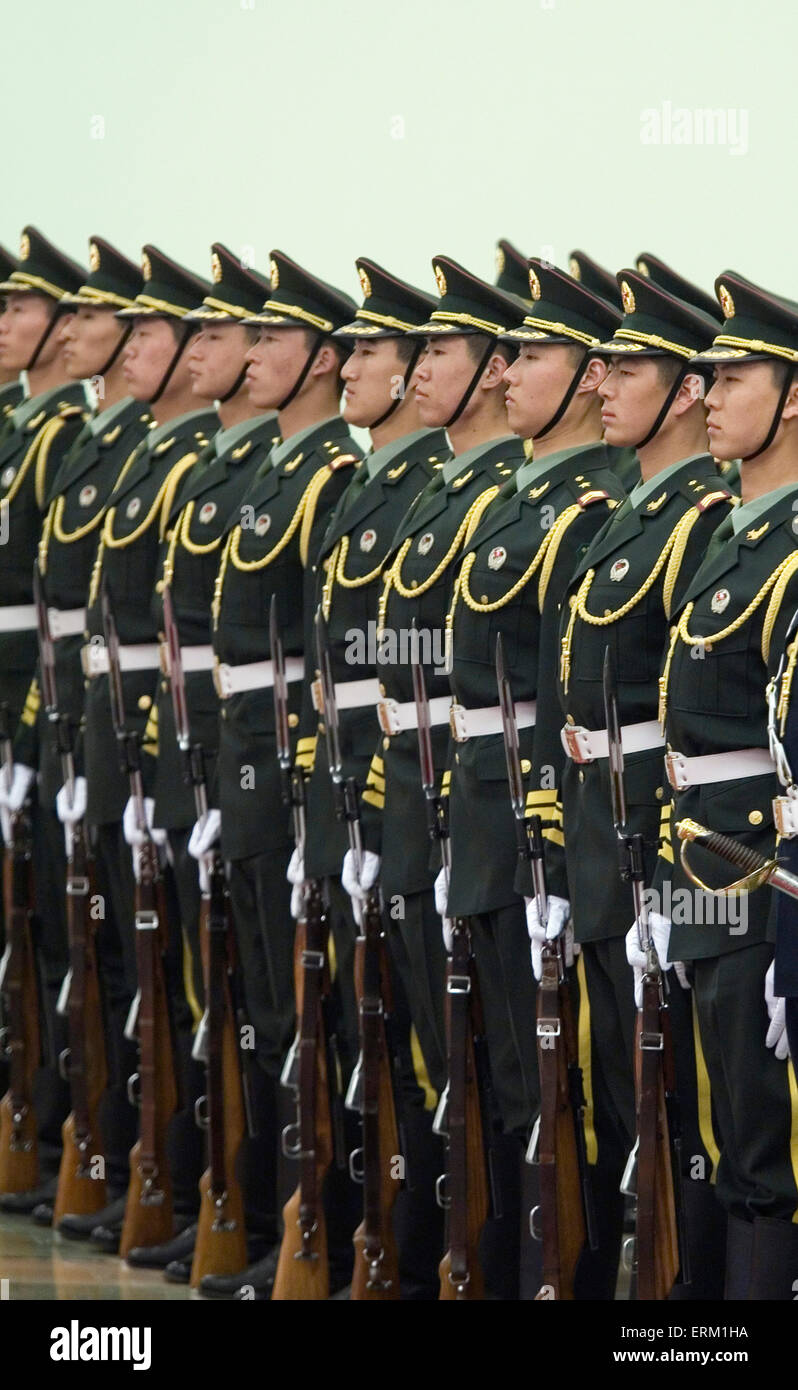 Chinese honor guard hi-res stock photography and images - Alamy