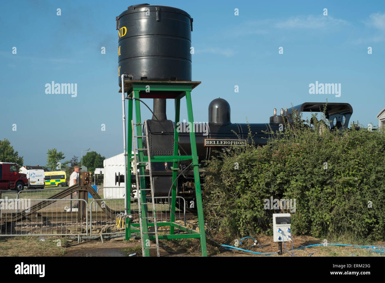 Welland Steam Rally near the Malvern Hills in Worcestershire Stock ...