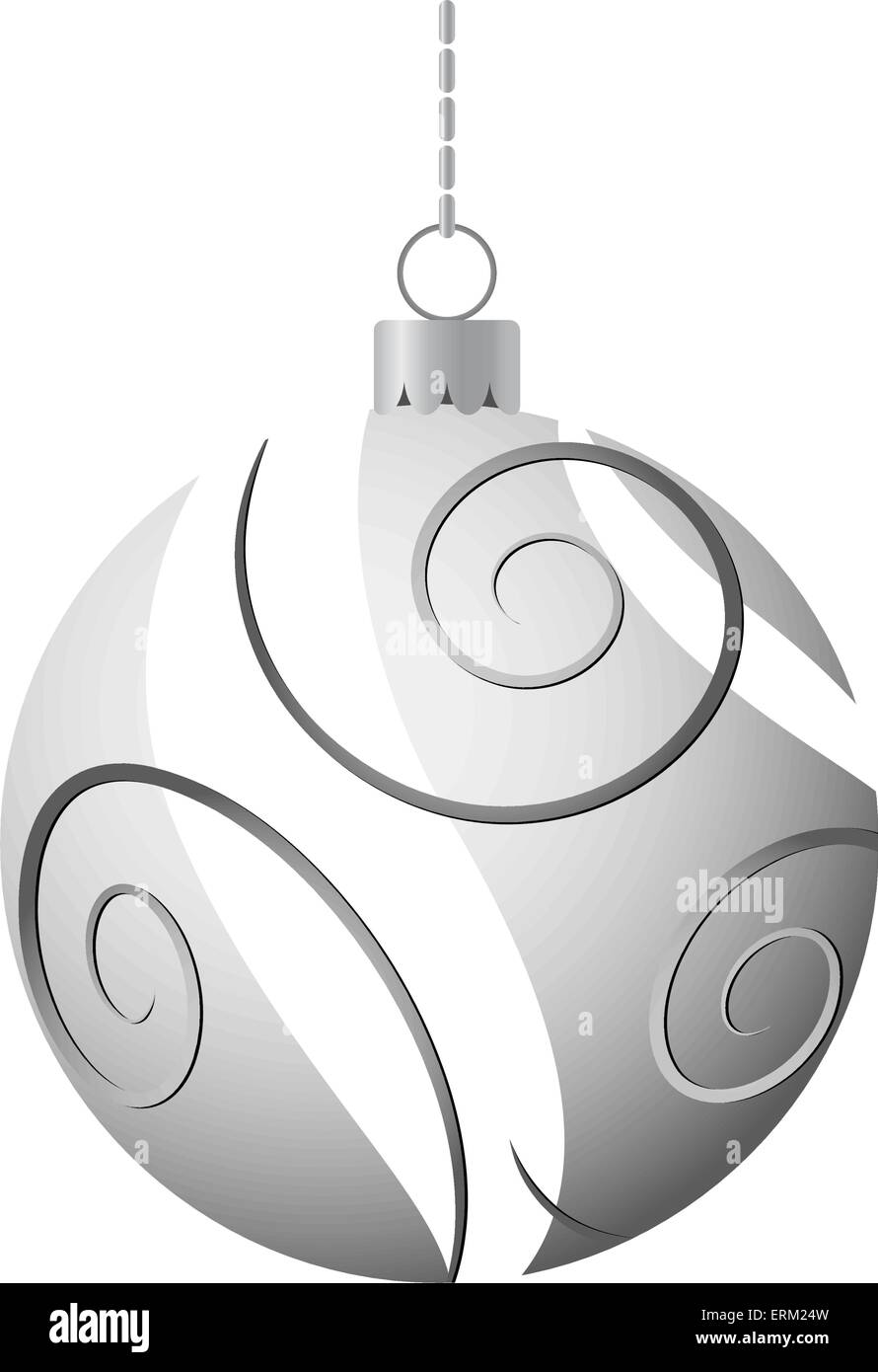 Christmas decoration background xmas Black and White Stock Photos ...