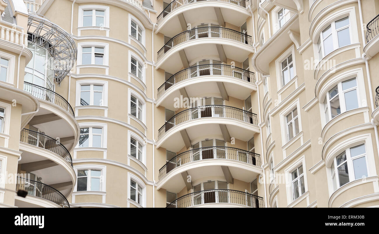 The new condominium as background Stock Photo - Alamy