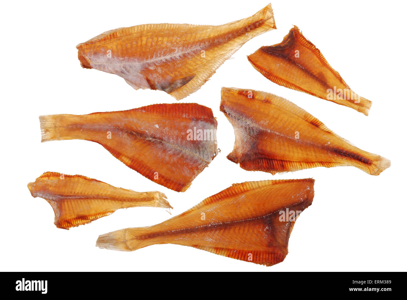 Stack of fish isolated on white background Stock Photo - Alamy
