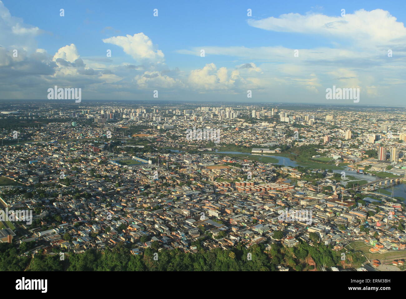City of Manaus, Amazonas state capital and the main financial center ...