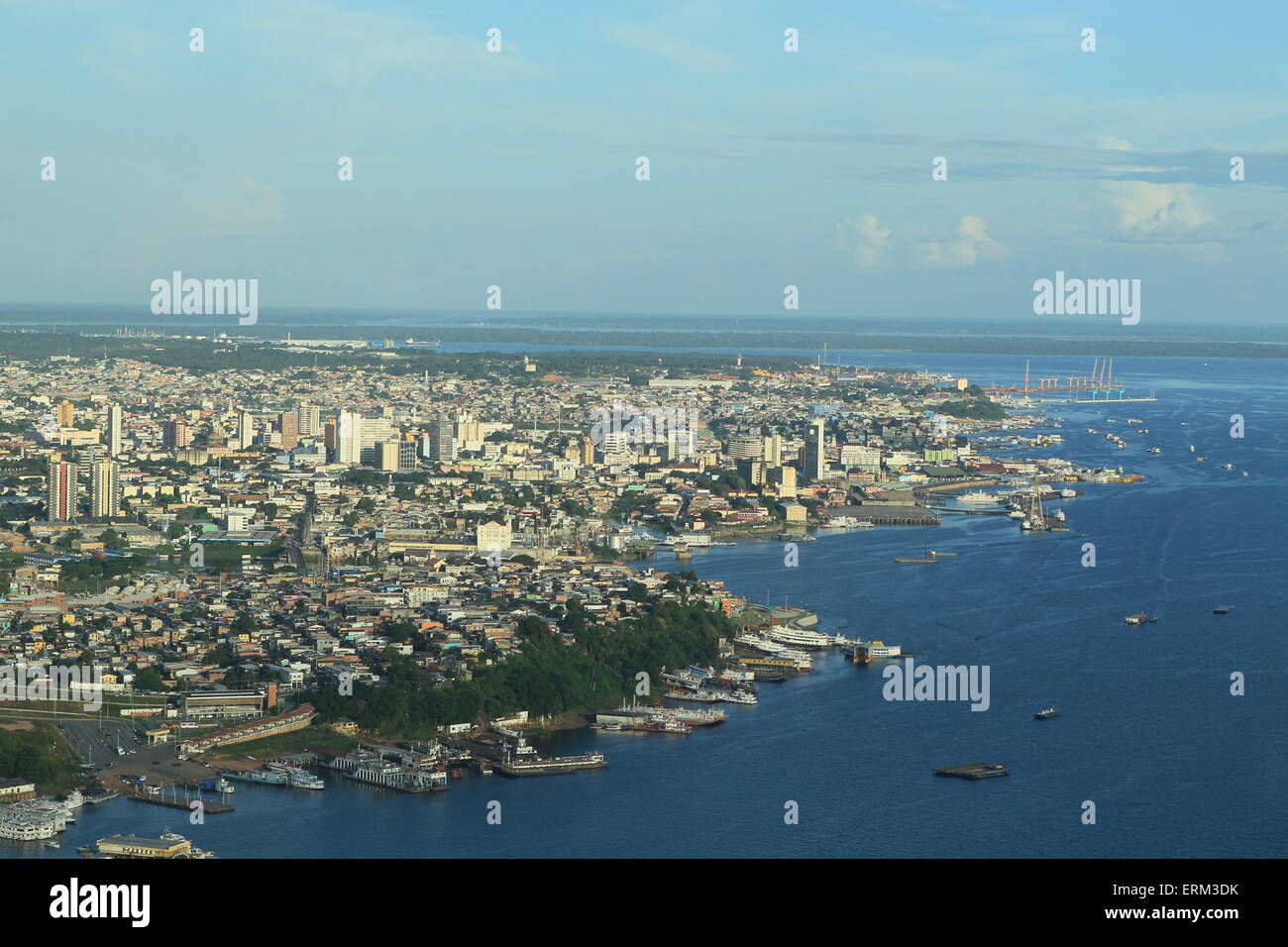 City of Manaus, Amazonas state capital and the main financial center ...