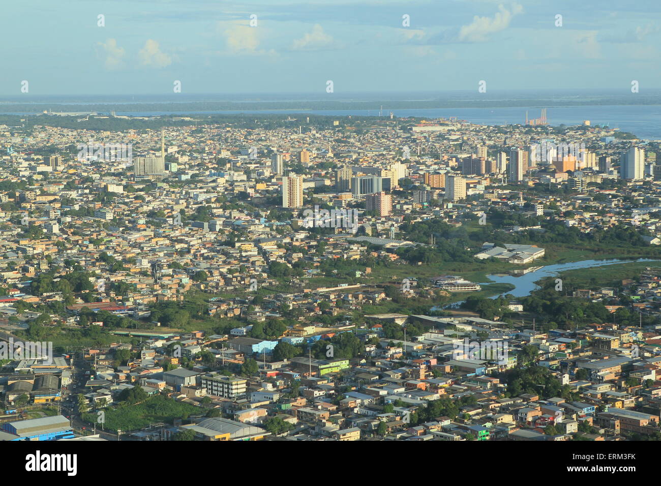 City of Manaus, Amazonas state capital and the main financial center ...