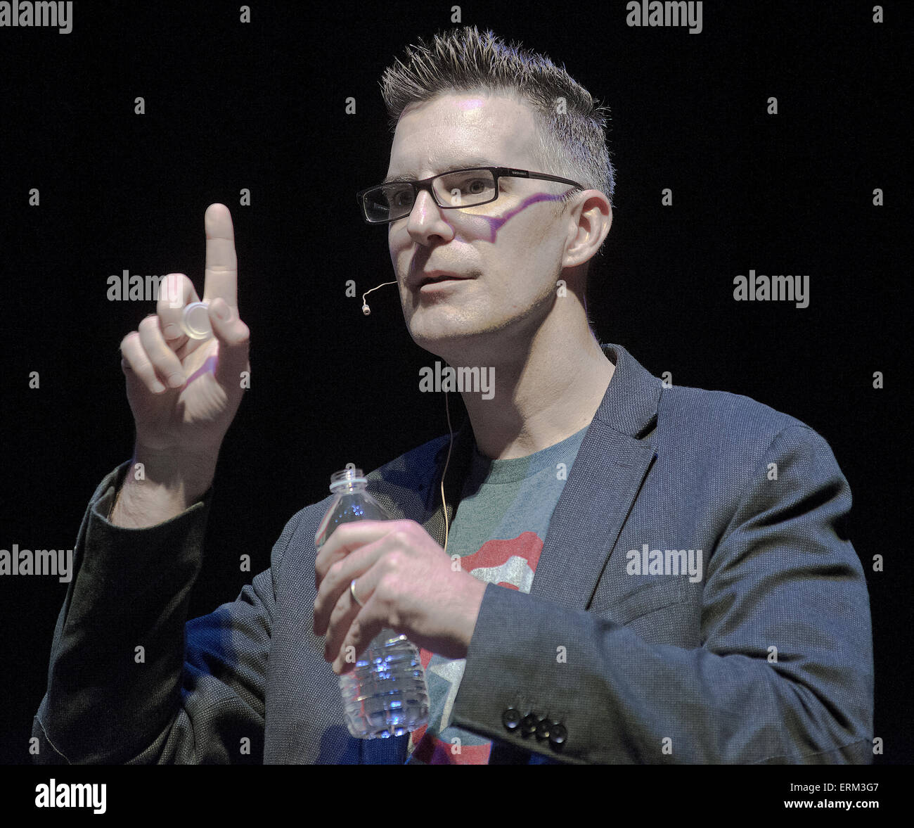 Emporia, Kansas, USA 28th April 2015 Bill Rosemann the Creative ...