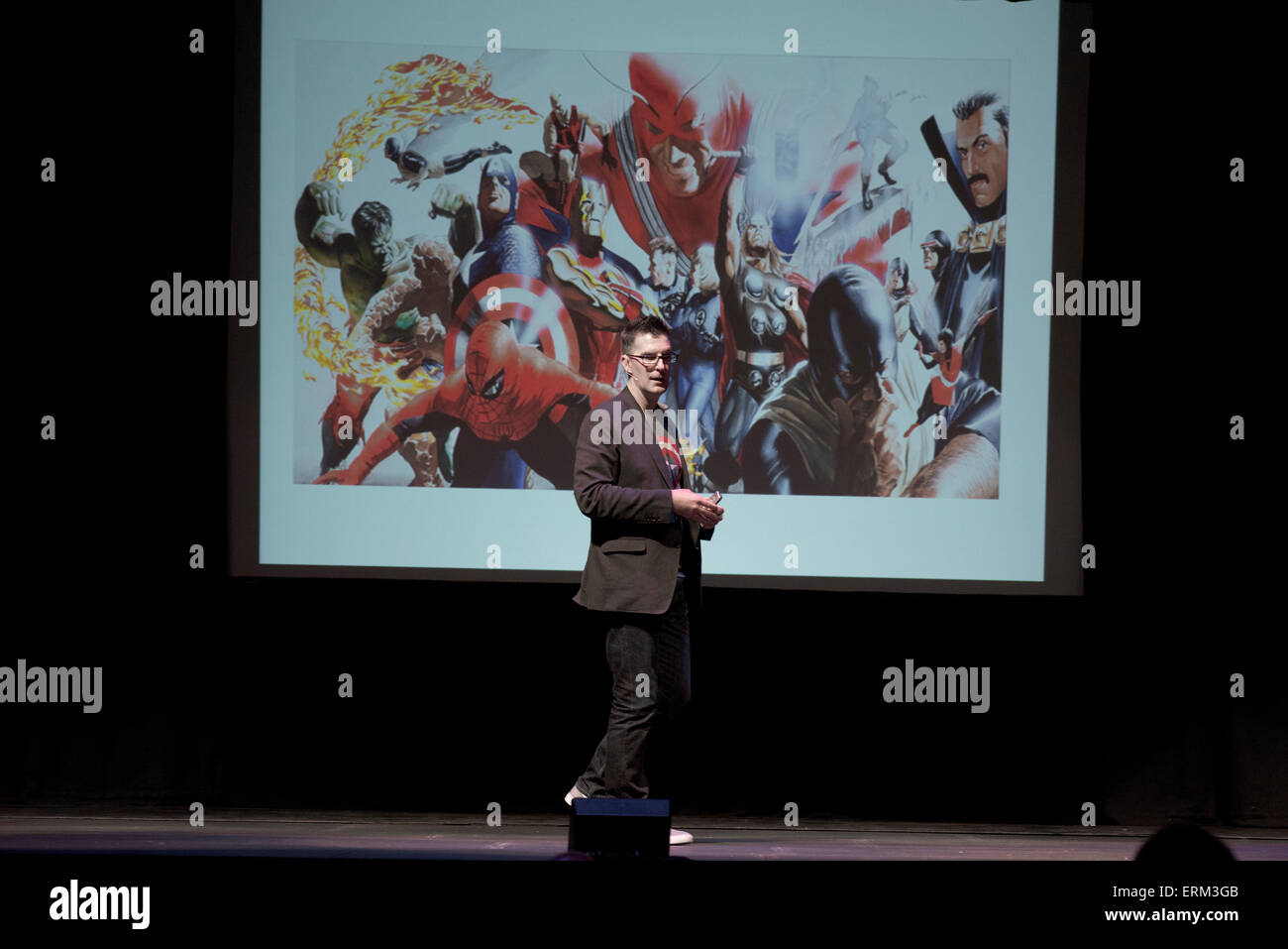 Marvel universe writer hi-res stock photography and images - Alamy