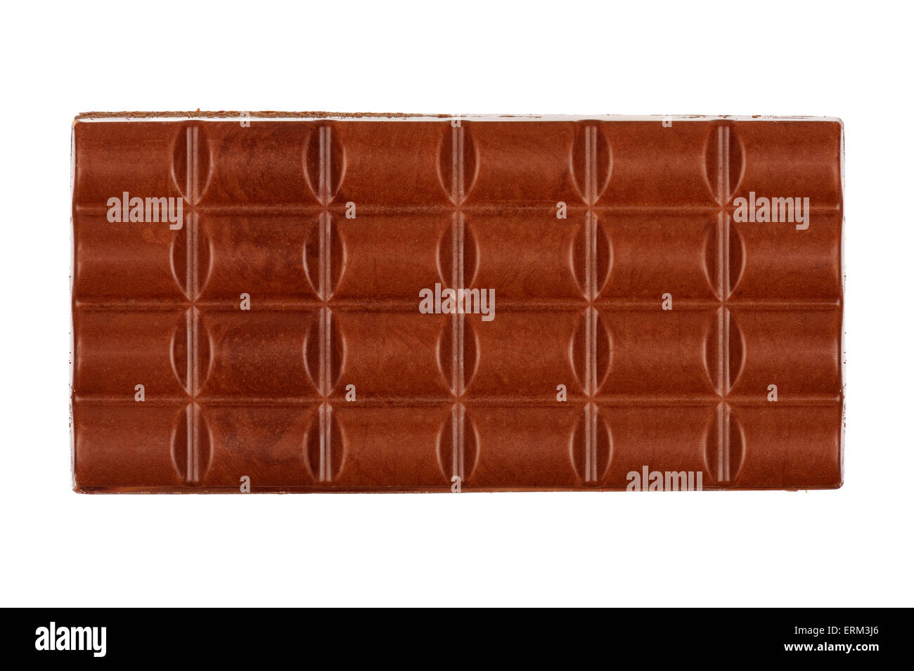 chocolate bar isolated on white Stock Photo - Alamy