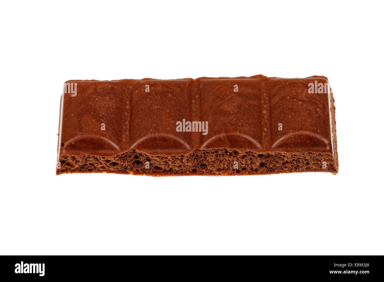 chocolate bar isolated on white Stock Photo - Alamy