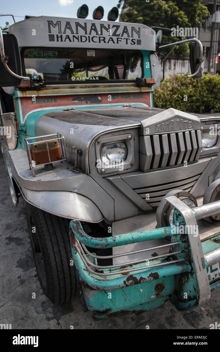 Jeepneys on the streets of Manila, Philippines Stock Photo - Alamy