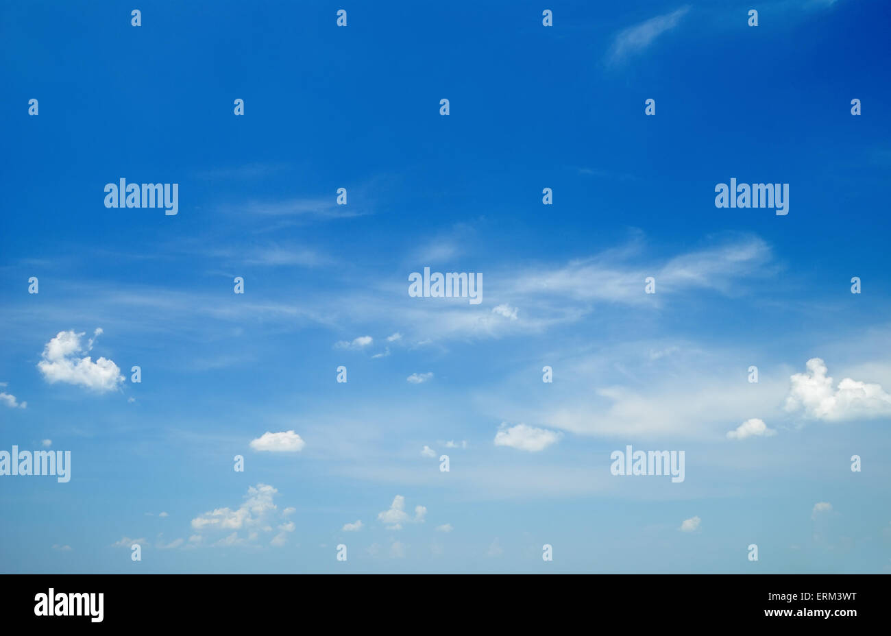 Photo of deep blue sky as background Stock Photo - Alamy