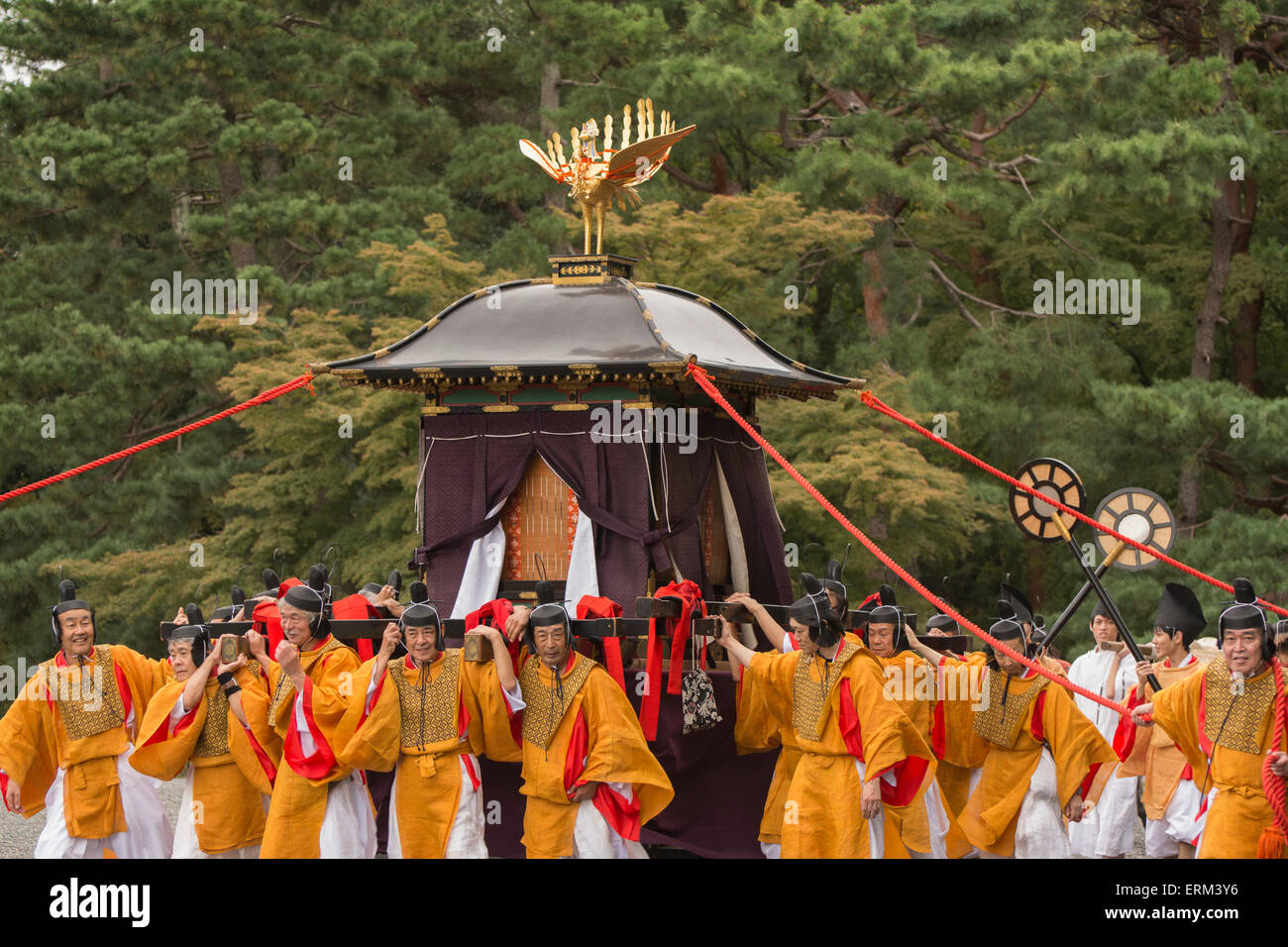 Japanese parade; Kyoto, Japan Stock Photo - Alamy