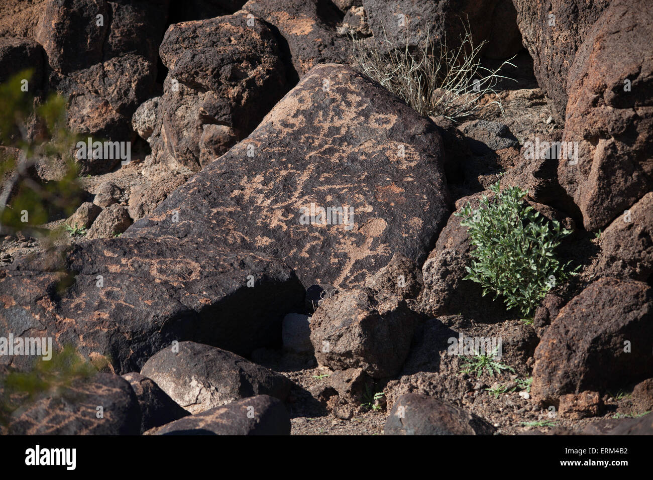 Indian painted rocks hi-res stock photography and images - Alamy