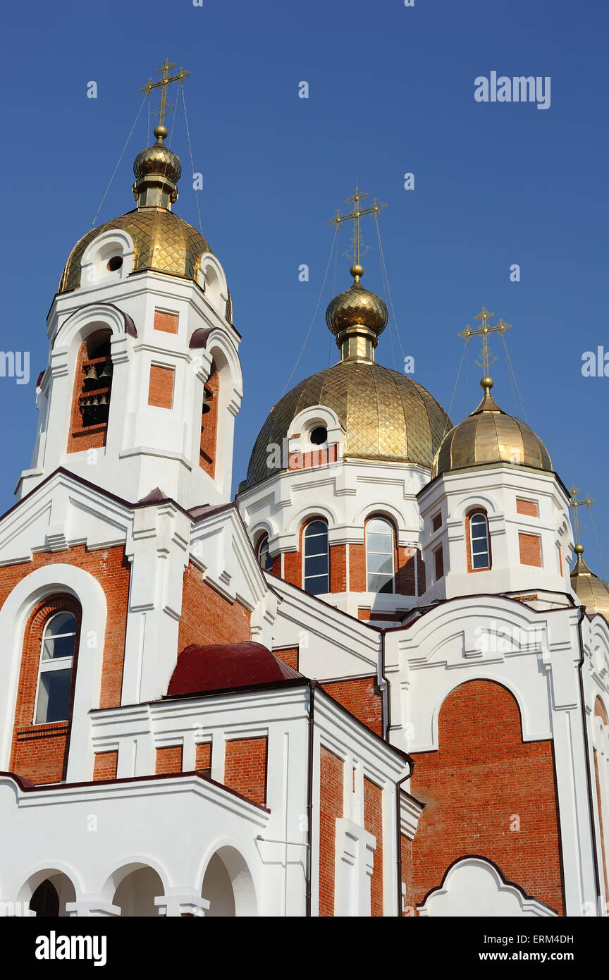 Church building and sky view Stock Photo - Alamy