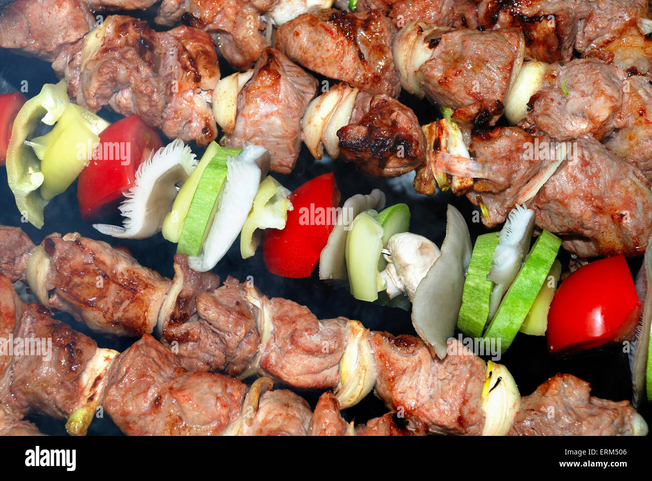Fire roasted meats hi-res stock photography and images - Alamy