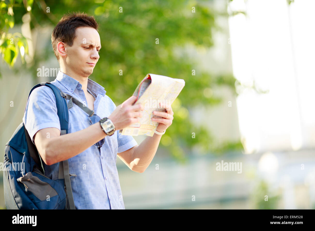 People confused map hi-res stock photography and images - Alamy