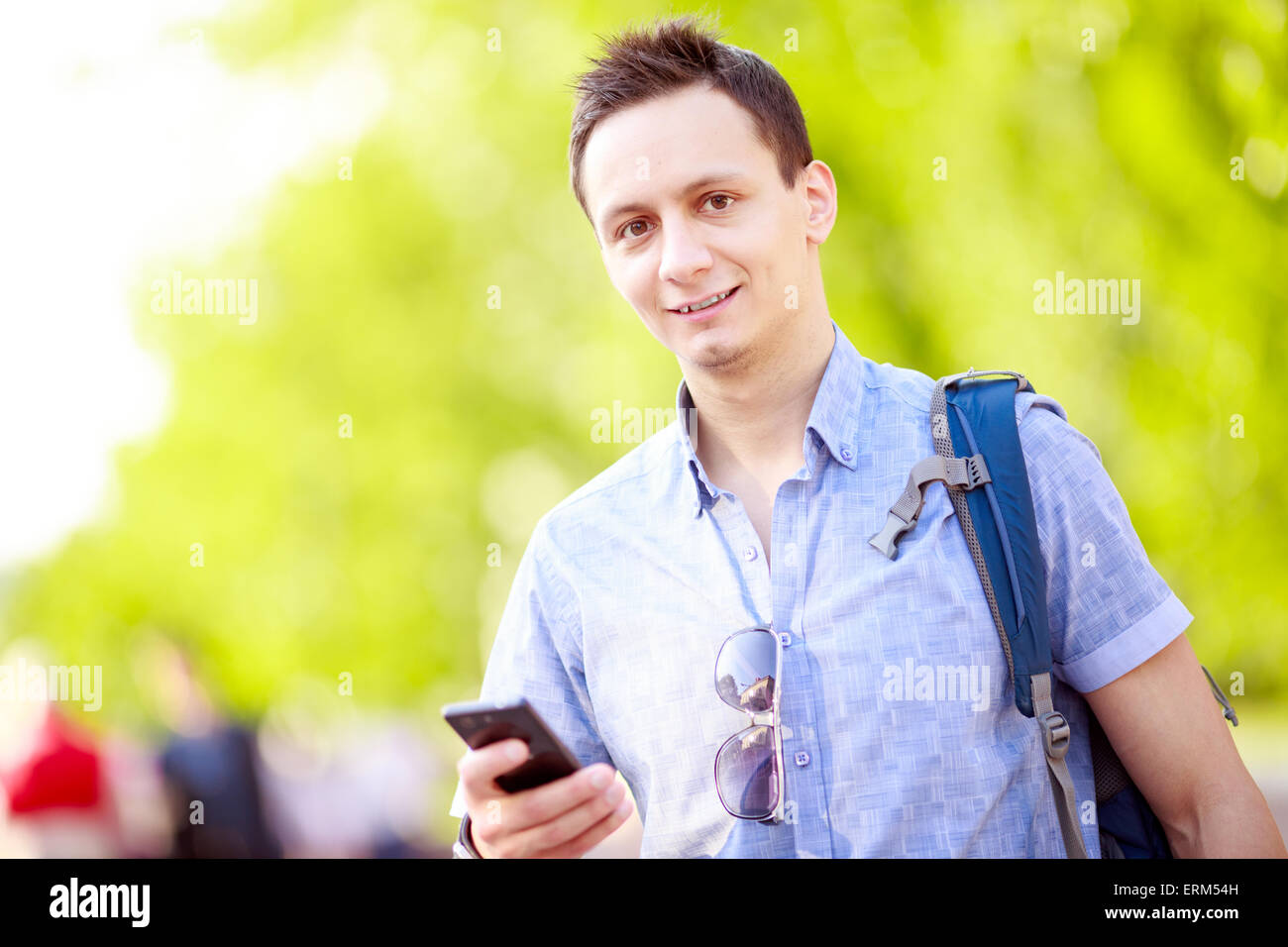 Telephone phone portrait character hi-res stock photography and images ...
