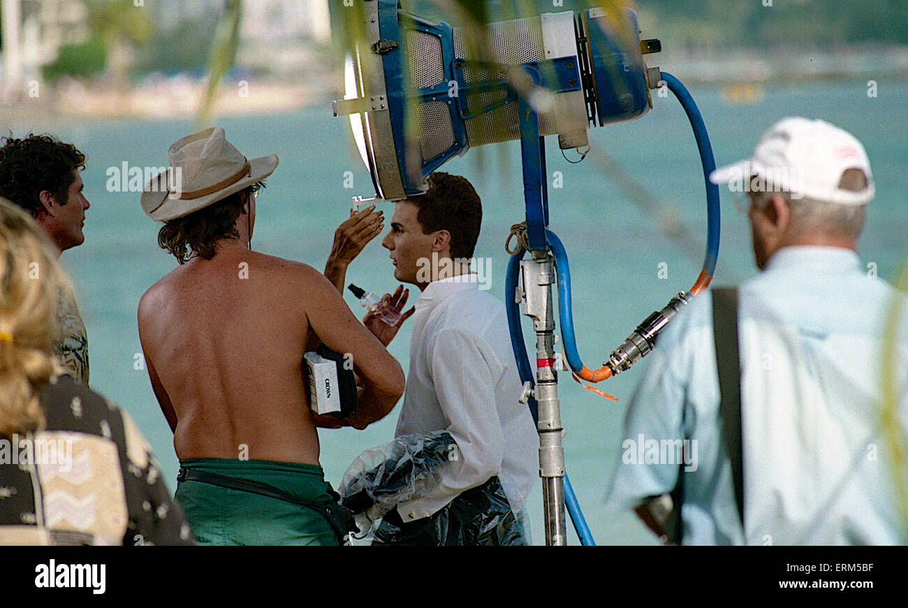 First Day of FIlming "Bay Watch Hawaii Stock Photo - Alamy