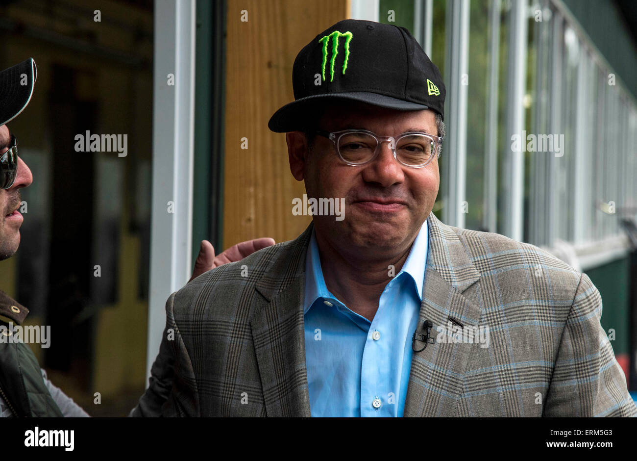 Elmont, New York, USA. 4th June, 2015. June 4, 2015: Ahmed Zayat, owner ...
