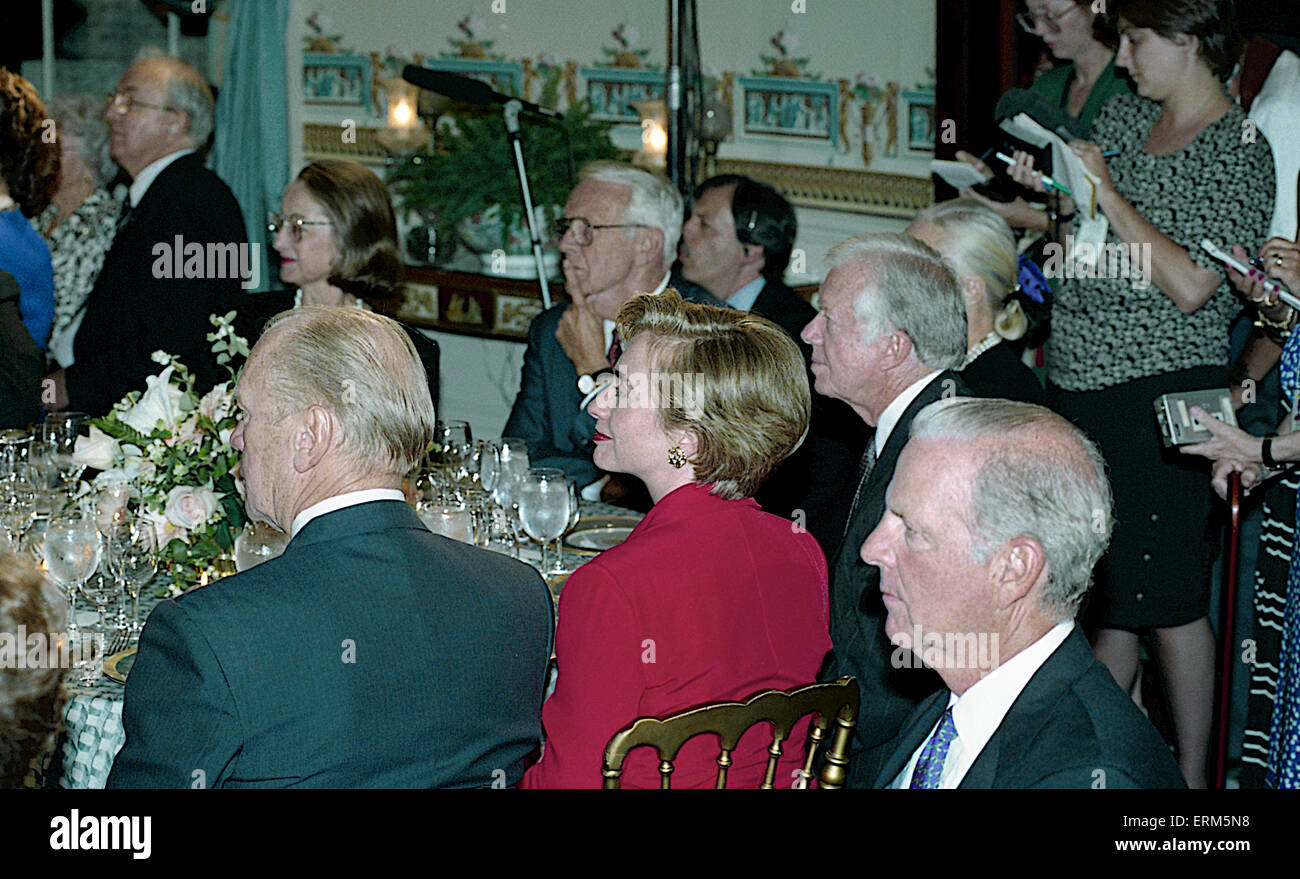 Washington, DC., USA, 13th September 1993. First Lady Hillary Rodham ...