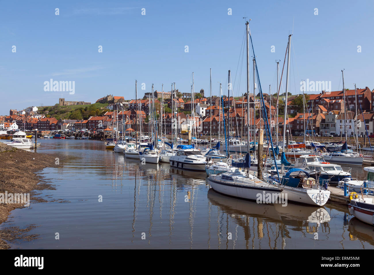 Whitby moorings hi-res stock photography and images - Alamy