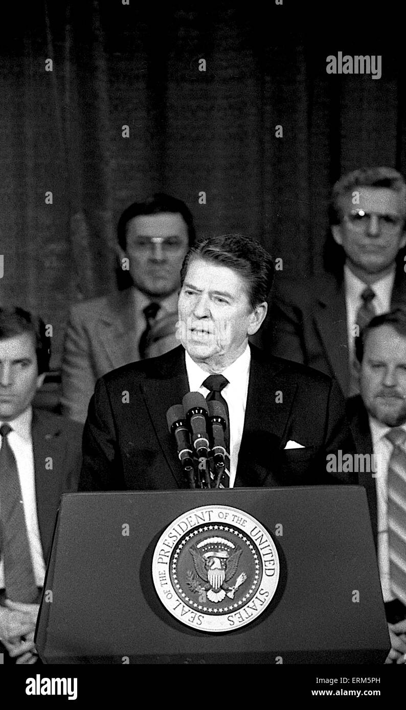 Ronald reagan convention 1984 hi-res stock photography and images - Alamy