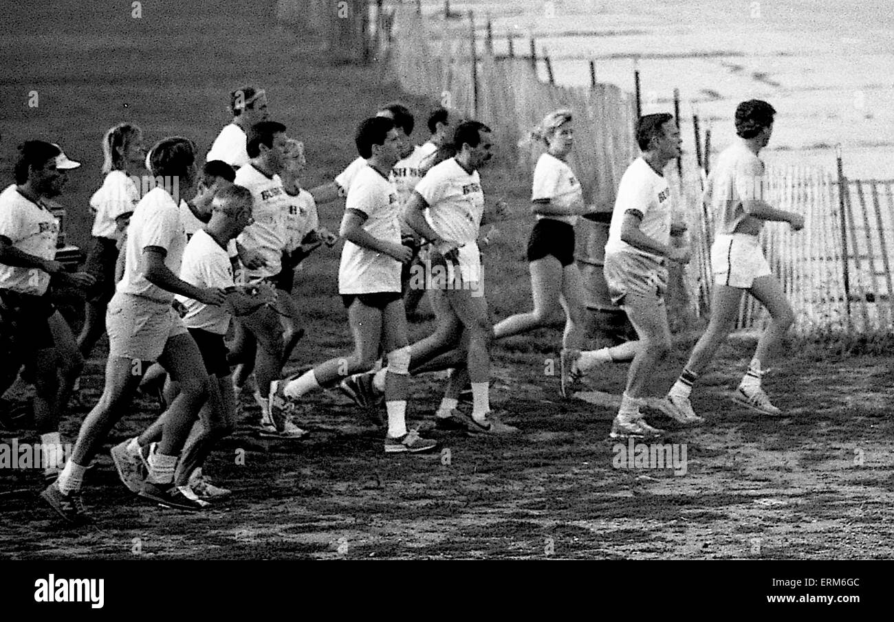 Chicago, Illinois 8-22-1988 Vice-President George H.W. Bush goes ...