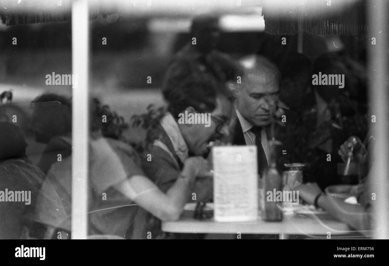 Chicago, Illinois. USA 2nd August 1986 Nicaraguan President Daniel ...