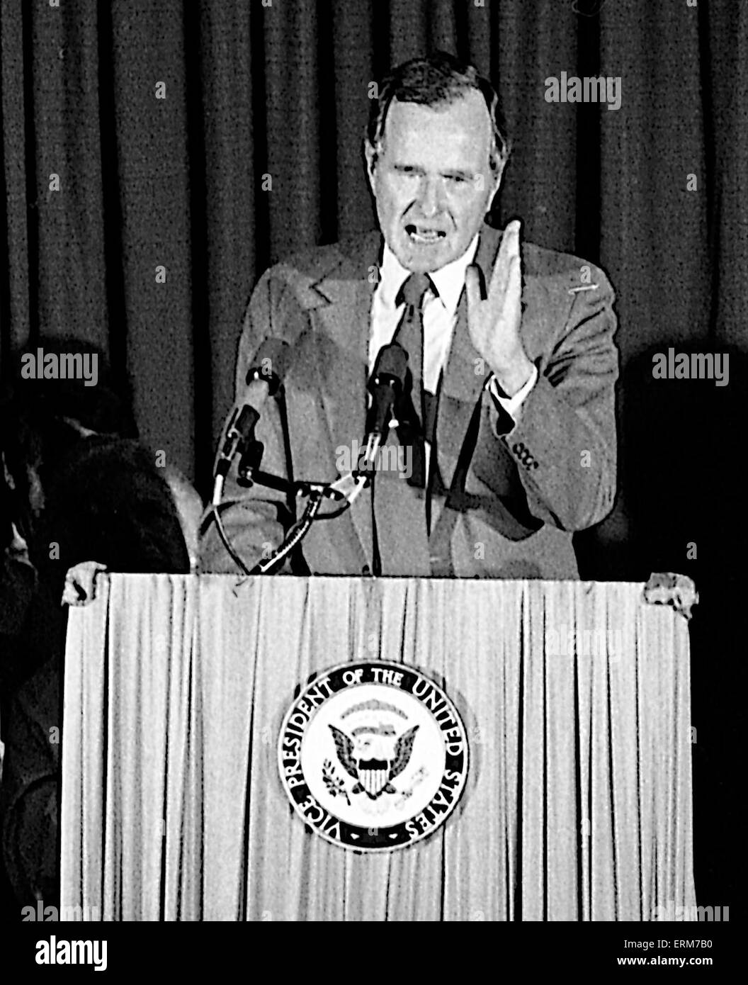 Chicago, Illinois. USA 29th October 1988 Vice-President George H.W ...