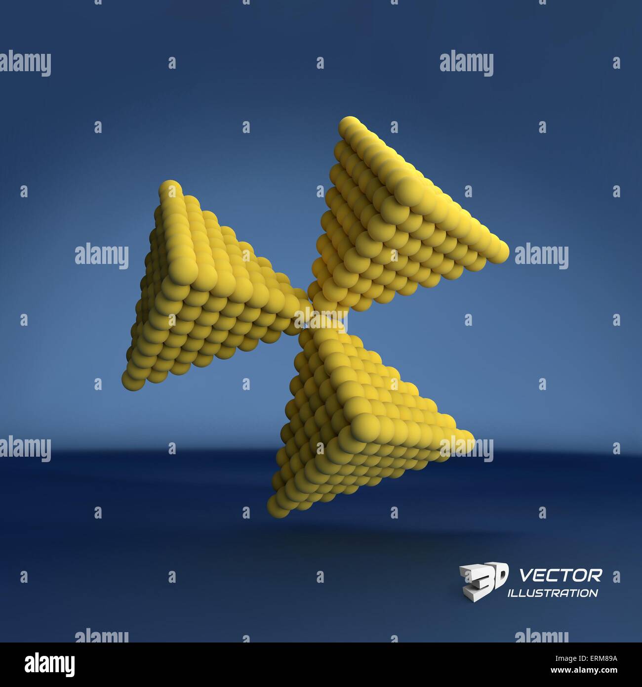 Pyramid of balls. 3d vector illustration Stock Vector Image & Art - Alamy