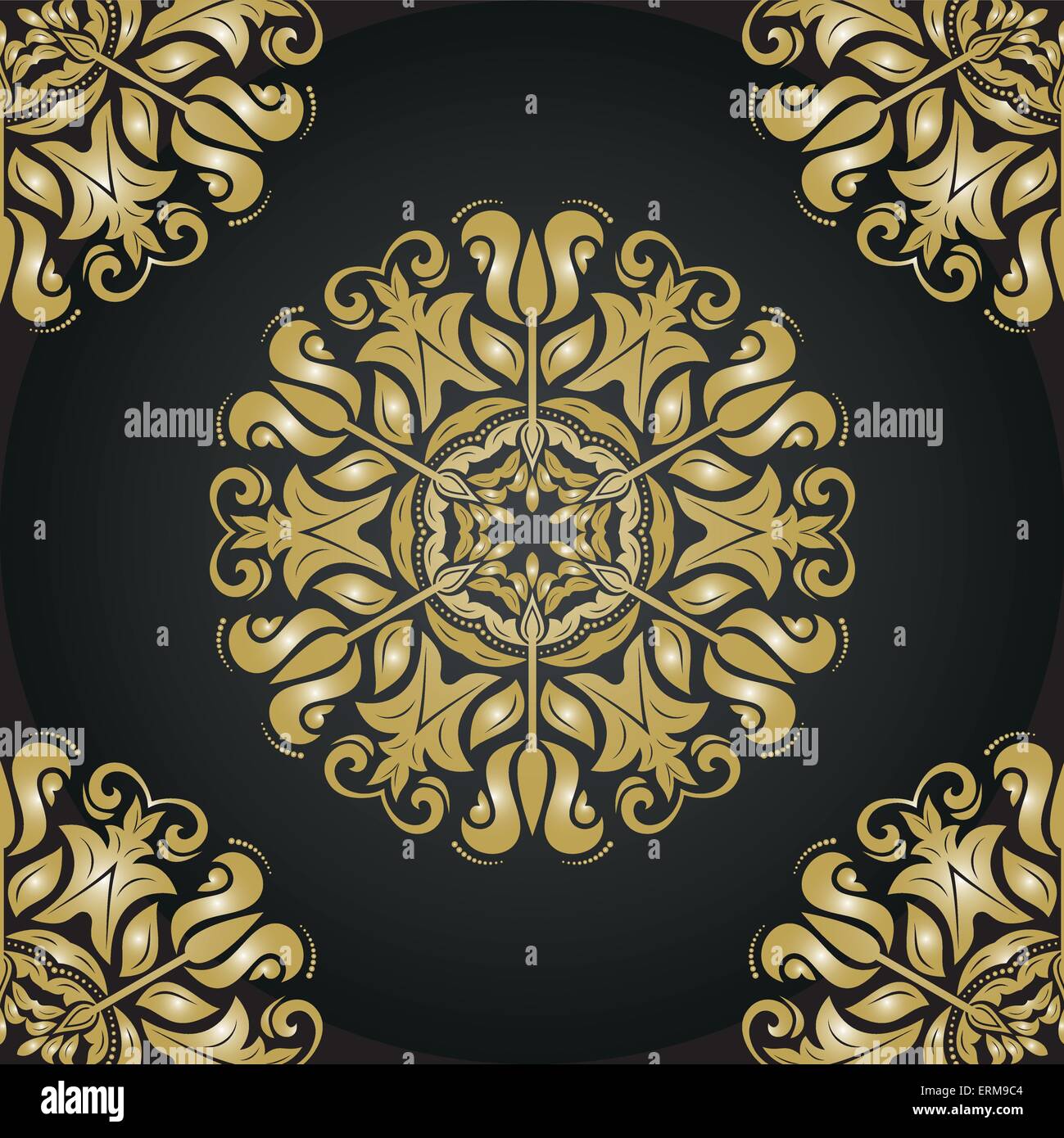 Seamless Orient Vector Background Stock Vector Image & Art - Alamy