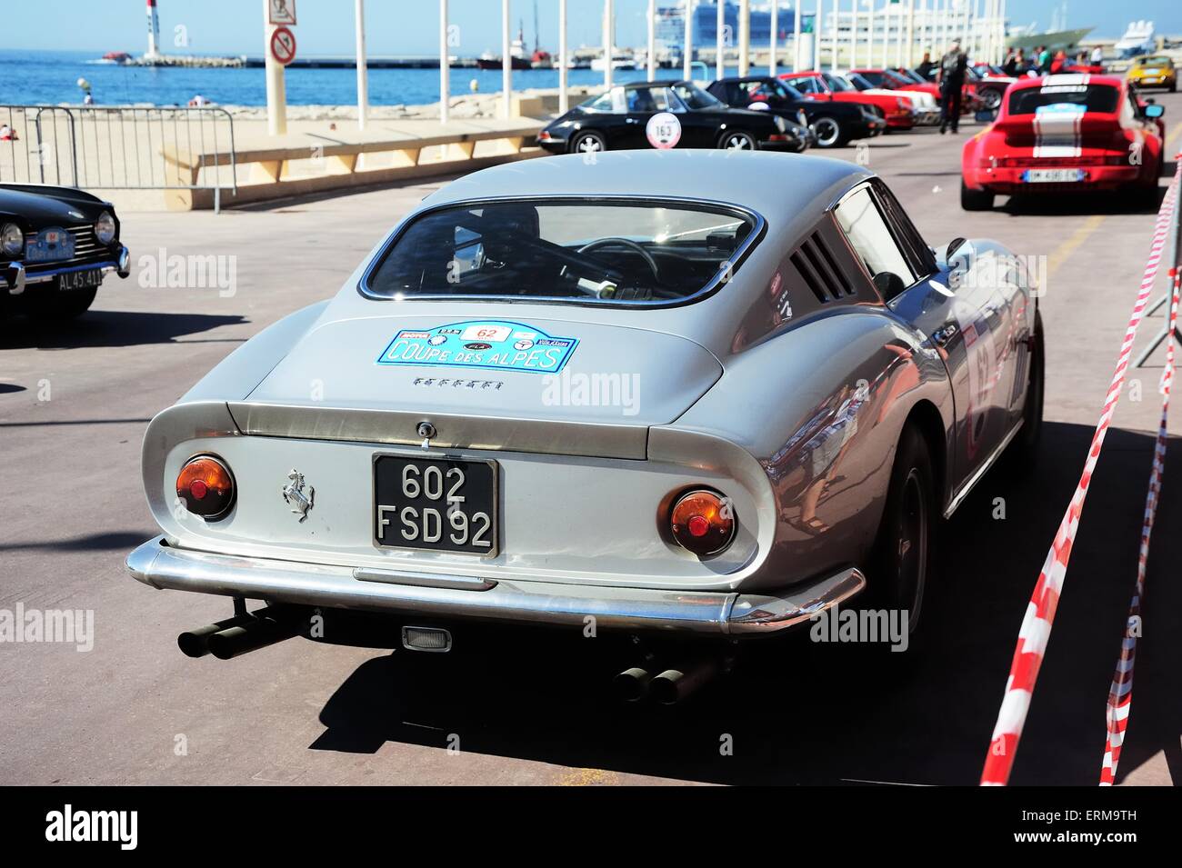 An Old Classic Ferrari Stock Photo - Alamy