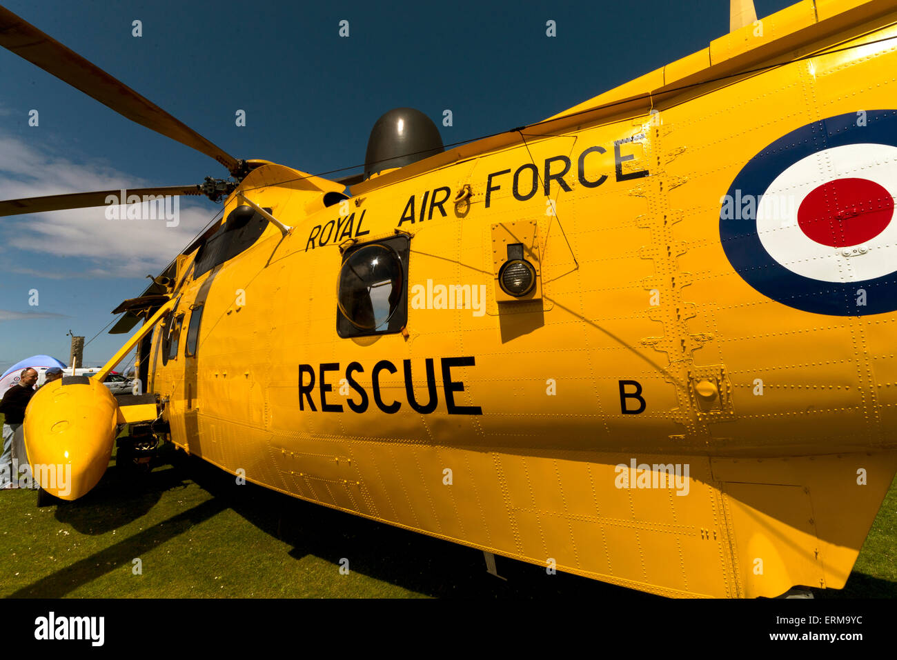Raf Sea King Rescue Helicopter families day Raf Valley Anglesey North ...